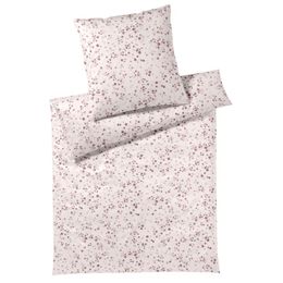 Elegante Bettw&auml;sche &raquo;Pretty&laquo; 2 Stk. angenehmes Hautgef&uuml;hl rosa Interlock-Jersey, Obermaterial: 100% Baumwolle B/L: 135cm x 200cm, 1 Stk., 1 Stk., Interlock-