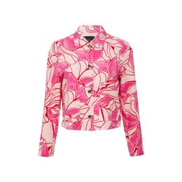 s.Oliver BLACK LABEL &Uuml;bergangsjacke Damen Gr&ouml;&szlig;e XL pink / puder / dunkelpink Sommerjacke
