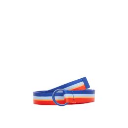 s.Oliver G&uuml;rtel Damen Gr&ouml;&szlig;e 90 blau / hellblau / orange