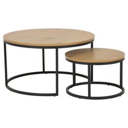 ACTONA GROUP Couchtisch &raquo;Spiro 2er Set, rund &ndash; modern & stilvoll kombinieren, zeitloses Design&laquo; Couchtisch, Beistelltisch, 2 Stk. tlg. OTTOs Choice 