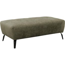 OTTO home Hocker &raquo;Viborg 121 x 63 cm, mit Steppungen, elegant, modern&laquo; pflegeleichter Bezug, extra hohe F&uuml;&szlig;e - passend f&uuml;r Saugroboter! gr&uuml;n 100% 