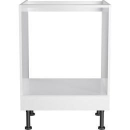 Optifit Herdumbauschrank &raquo;Klara&laquo; Breite 60 cm wei&szlig; Holzwerkstoff wei&szlig;, B/H/T: 60cm x 87cm x 58,4cm