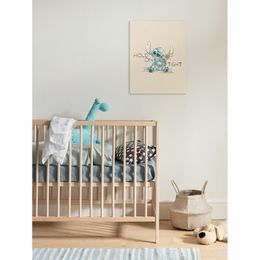 Komar Leinwandbild &raquo;Disney Lilo and Stitch Hold On Tight&laquo; Disney 1 Stk. tlg. 30 x 40 cm (Breite x H&ouml;he) - Kinderzimmer, Dekoration blau Vlies Disney, 1 Stk.