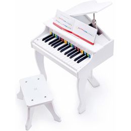 HAPE Spielzeug-Musikinstrument &raquo;Luxusfl&uuml;gel, wei&szlig;&laquo; wei&szlig; Einheitsgr&ouml;&szlig;e Spielzeug-Musikinstrument