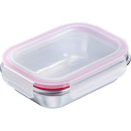 Westmark Lunchbox &raquo;Edelstahl Lunch Box/ Frischhaltedose, 400 ml&laquo; Made in Germany, 5 Jahre Garantie Edelstahl 18/8, Polyprophylen (PP), Silikon B/H/L: 