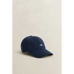 Gant Herren Baseball Cap &raquo;SHIELD COTTON TWILL&laquo; blau Einheitsgr&ouml;&szlig;e