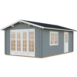 Palmako Gartenhaus &raquo;Irene&laquo; verschiedene Farben Massivholz Fu&szlig;boden im Gartenhaus, ohne Dacheindeckung