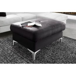 COTTA Hocker &raquo;Sammy&laquo; schwarz B/H/T: 95cm x 47cm x 64cm, Luxus-Kunstleder