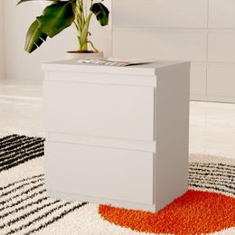 FORTE Kommode &raquo;EDMORE&laquo; Kommode, Breite ca. 42 cm grau B/H/T: 41,8cm x 49,3cm x 32,2cm, 2 Stk.