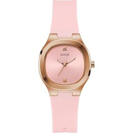 Guess Damen Quarzuhr &raquo;EVE&laquo; Armbanduhr, Damenuhr rosa Einheitsgr&ouml;&szlig;e