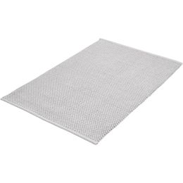 Kleine Wolke Badematte &raquo;Punto, Badvorleger, Badezimmer Teppich&laquo; H&ouml;he 5 mm rutschhemmend beschichtet fu&szlig;bodenheizungsgeeignet Badteppich, Uni Farben, Oberfl&auml;che 