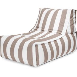 MAGMA Sitzsack &raquo;SANTORIN Rock&laquo; 1 Stk. tlg. grau Bezug: 100% Polypropylen B/H/T: 100cm x 65cm