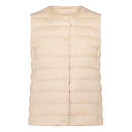 Betty Barclay Daunenweste mit Rundhalsausschnitt Damen Gr&ouml;&szlig;e XXL beige