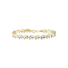 Firetti Damen Armband &raquo;Schmuck Geschenk Gold 333 Armschmuck Armkette Goldarmband Elefant&laquo; gold 19cm, Gelbgold 333
