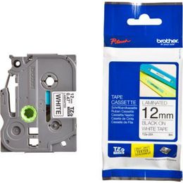 Brother Schriftbandkassette TZe-231CIV, 12 mm breit, wei&szlig;/schwarz, 20 St&uuml;ck