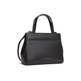 Tommy Hilfiger Damen Henkeltasche &raquo;TH MODERN MINI SATCHEL&laquo; Damen Handtasche, Umh&auml;ngetasche Schultertasche mit Piping B/H/T: 21cm x 16cm x 6cm