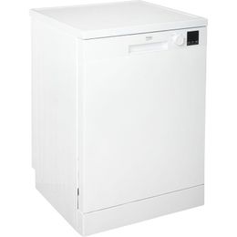 Beko Standgeschirrsp&uuml;ler &raquo;DFN04321W&laquo; 12,9 l 13 Ma&szlig;gedecke WaterSafe &ndash; Schutz vor Wassersch&auml;den durch automatische Abschaltung wei&szlig;
