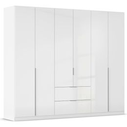 OTTO home Dreht&uuml;renschrank &raquo;Kleiderschrank Schrank Garderobe AGORDO mit Dekor- oder Hochglanzfront&laquo; in zwei Griff-Farben, Breite 271 cm, mit 