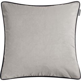 Musterring Dekokissen &raquo;Corner&laquo; grau Polyester B/L: 45cm x 45cm, 1 Stk.