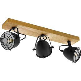 Eglo Deckenspot &raquo;GATEBECK&laquo; E14 Deckenlampe braun 3, H: 20,5cm