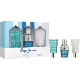 Pepe Jeans Herren Duft-Set &raquo; Gift Set for him&laquo; Set, 3 Stk. Langlebiger Duft blau Einheitsgr&ouml;&szlig;e