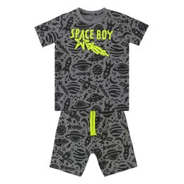 Denokids Set boy size 104 Grey / Neon green / Black