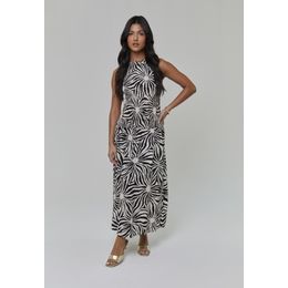 South Beach Kleid Damen Gr&ouml;&szlig;e 42 schwarz / wei&szlig; Sommerkleid