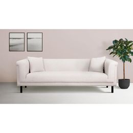 Home Affaire 3-Sitzer &raquo;AGNIA B/T/H: 210/85/71 cm&laquo; incl. Zierkissen, auch in Cord und Boucl&eacute; beige 100% Polyester B/H/T: 210cm x 71,5cm x 85cm, Boucl&eacute;