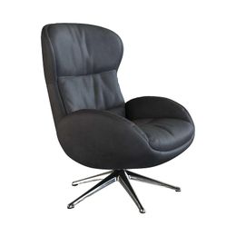 FLEXLUX Relaxsessel &raquo;Haze, hervorragender Komfort, Alu Fu&szlig;, organisches Design, ergonomisch&laquo; Fernsehsessel, R&uuml;ckenteilverstellung, drehbar, Fu&szlig; Alu 