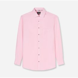 OLYMP Herren OLYMP Langarmhemd &raquo;Luxor&laquo; Businesshemd, modern fit, New-Kentkragen rosa 45, N-Gr