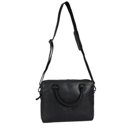 Mustang Damen Mustang Dokumententasche &raquo;Valencia&laquo;, Men Businesstasche, Reisetasche mit auff&auml;lliger Logopr&auml;gung B/H/T: 35cm x 25cm x 8cm