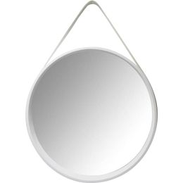 Kayoom Dekospiegel &raquo;Ultima 110&laquo; Wandspiegel wei&szlig; Polyurethan, Spiegelglas B/H/T: 7,5cm &Oslash; 49,5cm