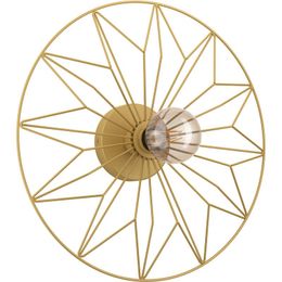 Eglo Wandleuchte &raquo;CASTANUELO Deckenlampe, Stahl, E27, Wohnzimmerlampe, Flurlampe, Lampe&laquo; E27 1 Stk. Wand-/Deckenleuchte, Schlafzimmer, H10,5 x &Oslash;42,5 