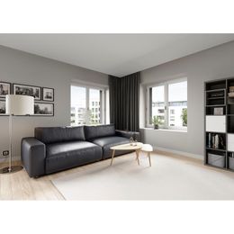 Musterring Big-Sofa &raquo;LUCIA Mega Sofa, hoher Sitzkomfort, Breite 252cm, Kontrastnaht&laquo; in vielen Qualit&auml;ten und 4 unterschiedlichen N&auml;hten, 2,5-Sitzer schwarz 