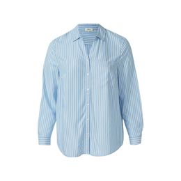 s.Oliver CURVE Blouse female size L/XL Blue / White