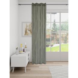 HOMING Vorhang &raquo;Talas&laquo; &Ouml;sen 1 Stk. tlg. Vorhang Talas grau Polyester 245cm, &Ouml;sen, 140cm