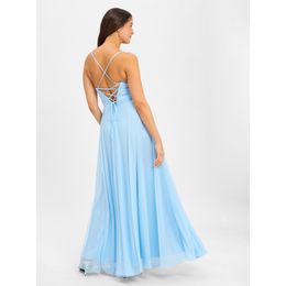 Marie Lund Kleid Damen Gr&ouml;&szlig;e 38 hellblau Sommerkleid