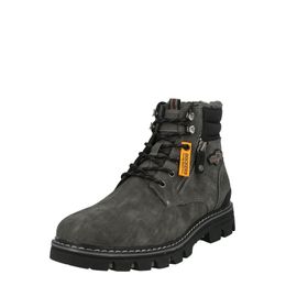Dockers by Gerli Schn&uuml;rboots Herren Gr&ouml;&szlig;e 41 goldgelb / rauchgrau / dunkelrot / schwarz