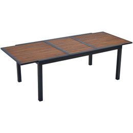 Merxx Gartentisch &raquo;Paxos&laquo; BxTxH: 180-240x100x75 cm grau B/H/T: 75cm x 100cm