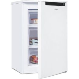 Exquisit Gefrierschrank &raquo;GS81-040C weiss&laquo; 85,5 cm hoch 54,5 cm breit energiesparend in Energieeffizienz C, 87 Liter Nutzinhalt, 4 Sterne wei&szlig;