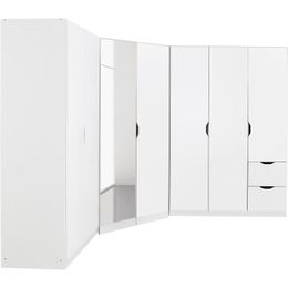 Rauch Schrank-Set &raquo;Freiham&laquo; Set wei&szlig; Alle Elemente einzeln stellbar