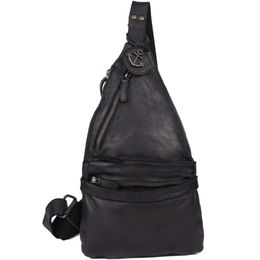 Harbour 2nd Damen Harbour 2nd Handtasche &raquo;Rowan&laquo; Rucksack Damen Tasche Umh&auml;ngetasche grau B/H/T: 23cm x 38cm x 5cm