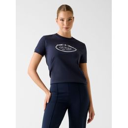 Guess T-Shirt Damen Gr&ouml;&szlig;e L blau / wei&szlig;