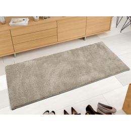 OCI DIE TEPPICHMARKE Teppich &raquo;NEW VILLA MELANGE, auch als L&auml;ufer und in Rund&laquo; rechteckig 20 mm H&ouml;he dichter Shaggy, melierte uni Farben, robuster 