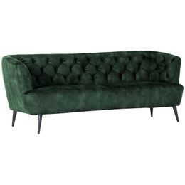 GUTMANN FACTORY K&uuml;chensofa &raquo;Kelly&laquo; gr&uuml;n 100% Polyester B/H/T: 210cm x 83cm x 70cm, Veloursstoff
