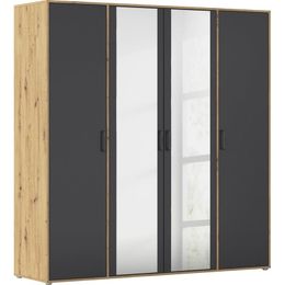 Rauch Dreht&uuml;renschrank &raquo;Kleiderschrank Schrank Garderobe W&auml;scheschrank VOYAGER&laquo; in 3 verschiedenen Ausstattungen BASIC/CLASSIC/PREMIUM, mit modernen 