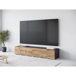 OTTO home Lowboard &raquo;Denver Erlebe die Weltmeisterschaft im XXL-Format&laquo; 1 Stk. tlg. Elegantes TV-M&ouml;bel 220 cm, speziell f&uuml;r bis zu 98-Zoll Fernseher B/