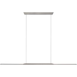 Neuhaus PURE LED Pendelleuchte &raquo;PURE Surface&laquo; LED-Board 1 Stk. Warmwei&szlig; Dimmf&auml;hig &uuml;ber separaten Dimmer, h&ouml;henverstellbar silber 1, H: 100cm, 1 Stk.