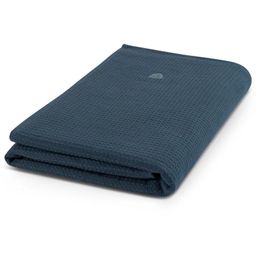 Ross Duschtuch &raquo;Waffelpique&laquo; 100% Baumwolle blau Frottier, Baumwolle B/L: 70cmx140cm, 1 Stk., Frottier