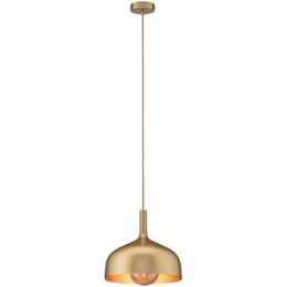 Paulmann Pendelleuchte &raquo;Embla II max.1x20W E27 230V&laquo; E27 1 Stk. Dimmbar gold 1, &Oslash; 30cm, 1 Stk.